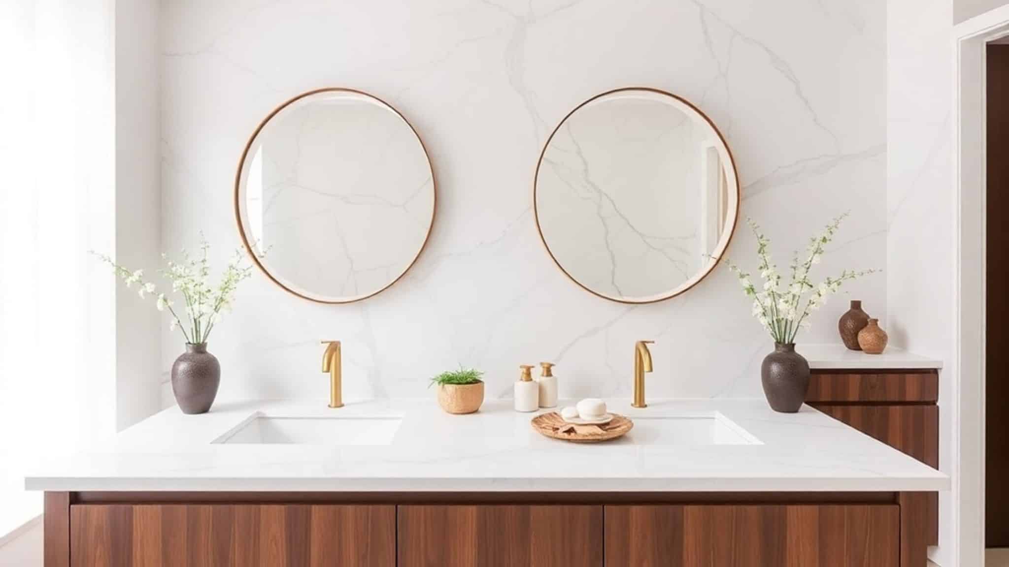 March's Bath Update Budget: Bathroom Countertop Replacement Cost in ...